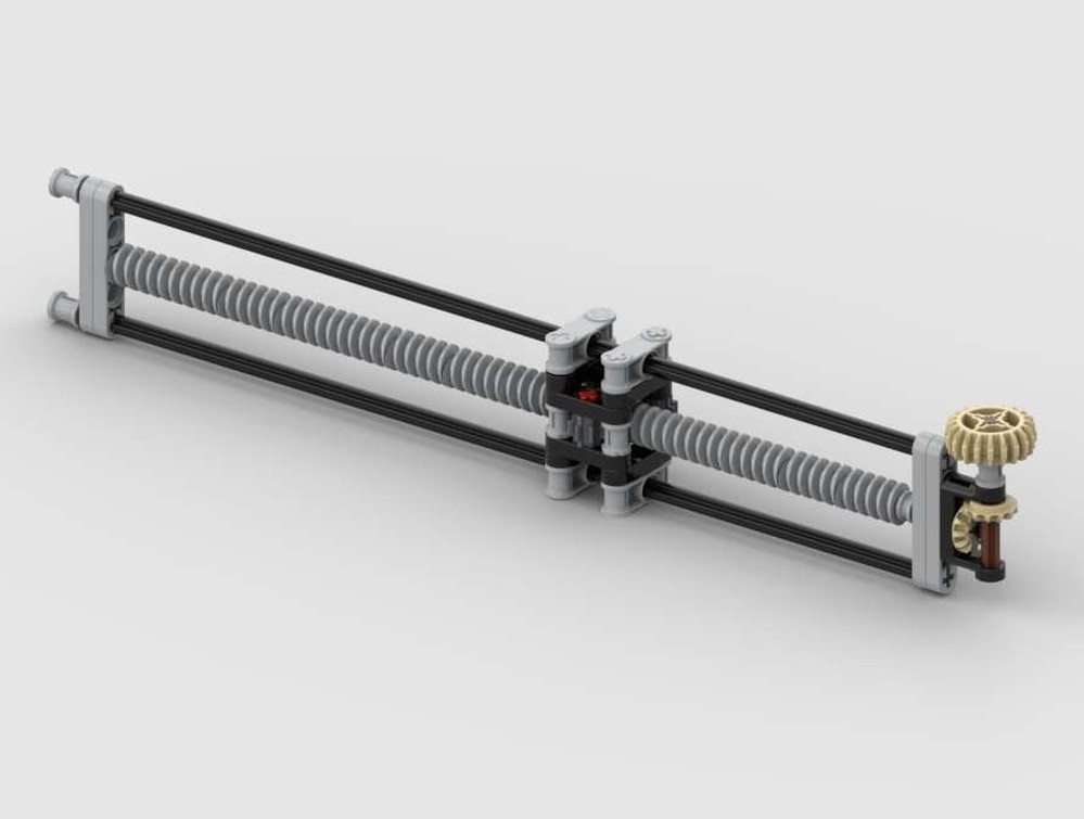 LEGO MOC LEAD SCREW MECHANISM by toulou | Rebrickable - Build with LEGO