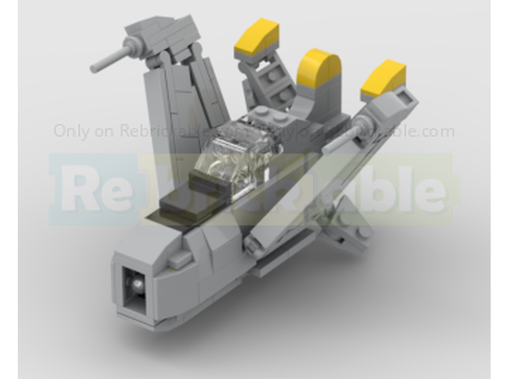 LEGO MOC XF-85 Goblin (experimental cold war "parasite" jet) by sir ...