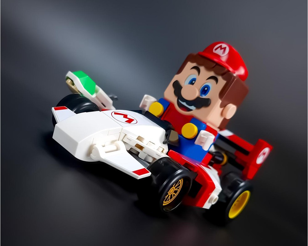 LEGO MOC Mario Kart Mario's B-Dasher MKII by SFH_Bricks | Rebrickable ...