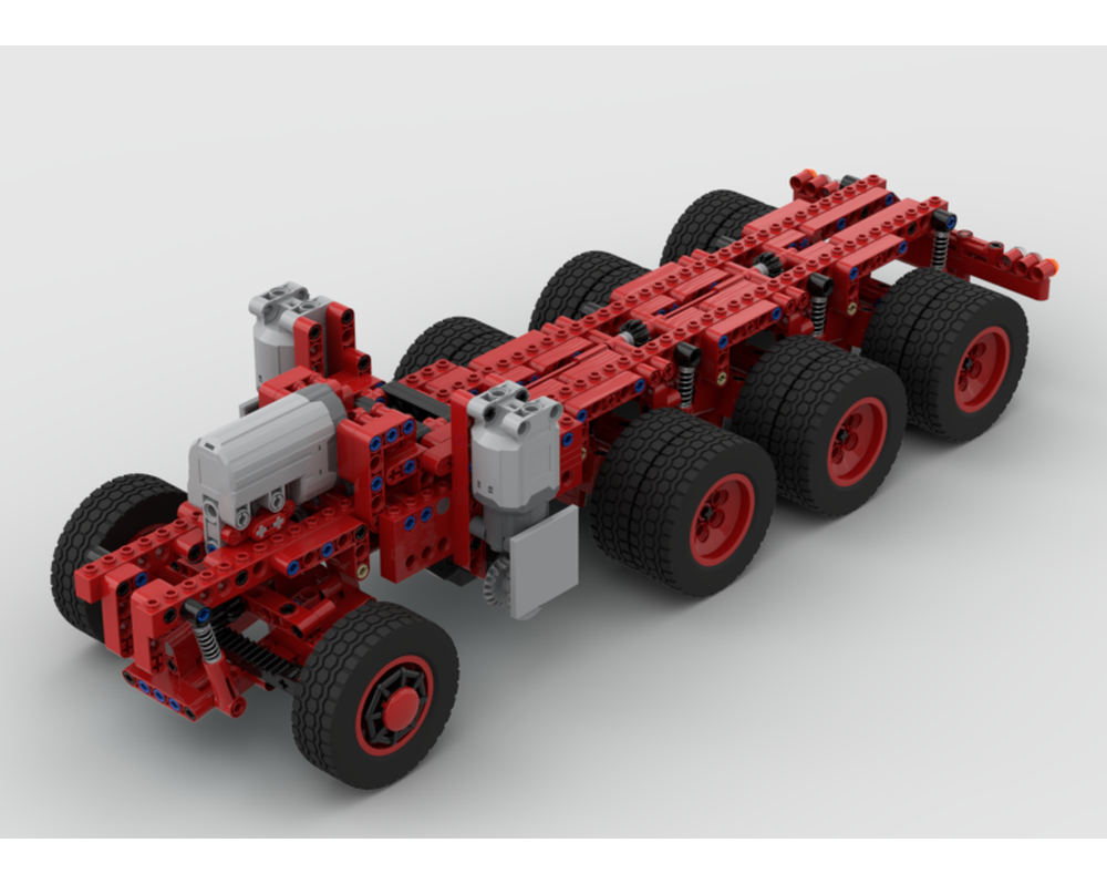 LEGO MOC-244498 8x6 Hauler by Pawcioramix | Rebrickable - Build with LEGO