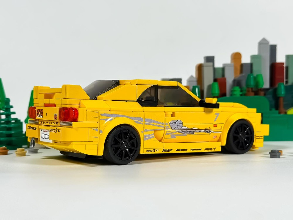 LEGO MOC Leon's Datto R33 Skyline from The Fast and The Furious by ...