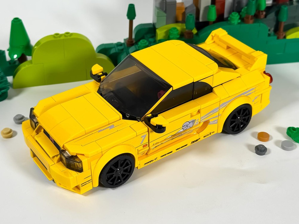 LEGO MOC-244503 Leon's Datto R33 Skyline from The Fast and The Furious ...