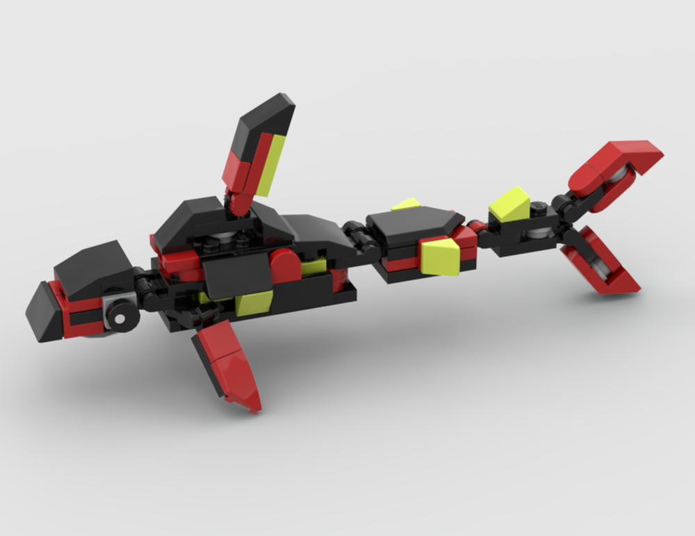LEGO MOC-244509 shark 31159 by IdeasBricks | Rebrickable - Build with LEGO