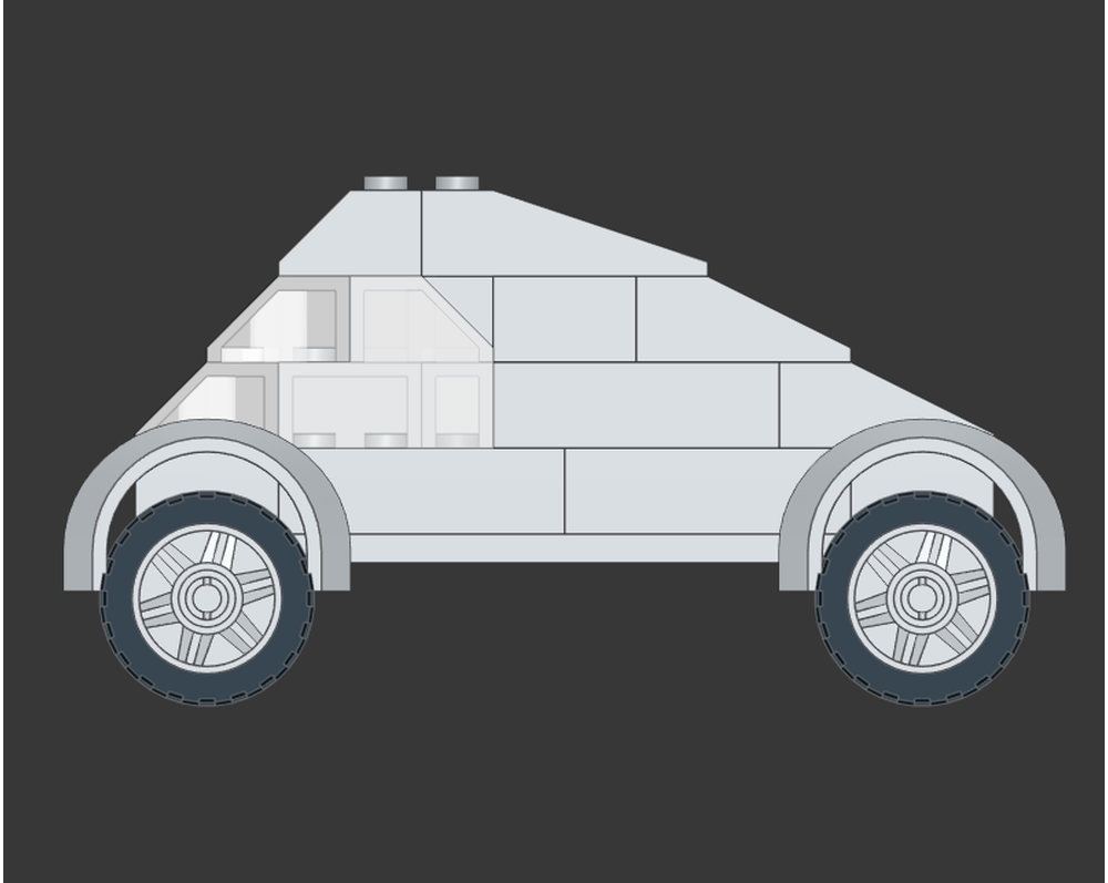 LEGO MOC-244519 Tesla Cybertruck by Finnigan | Rebrickable - Build with ...
