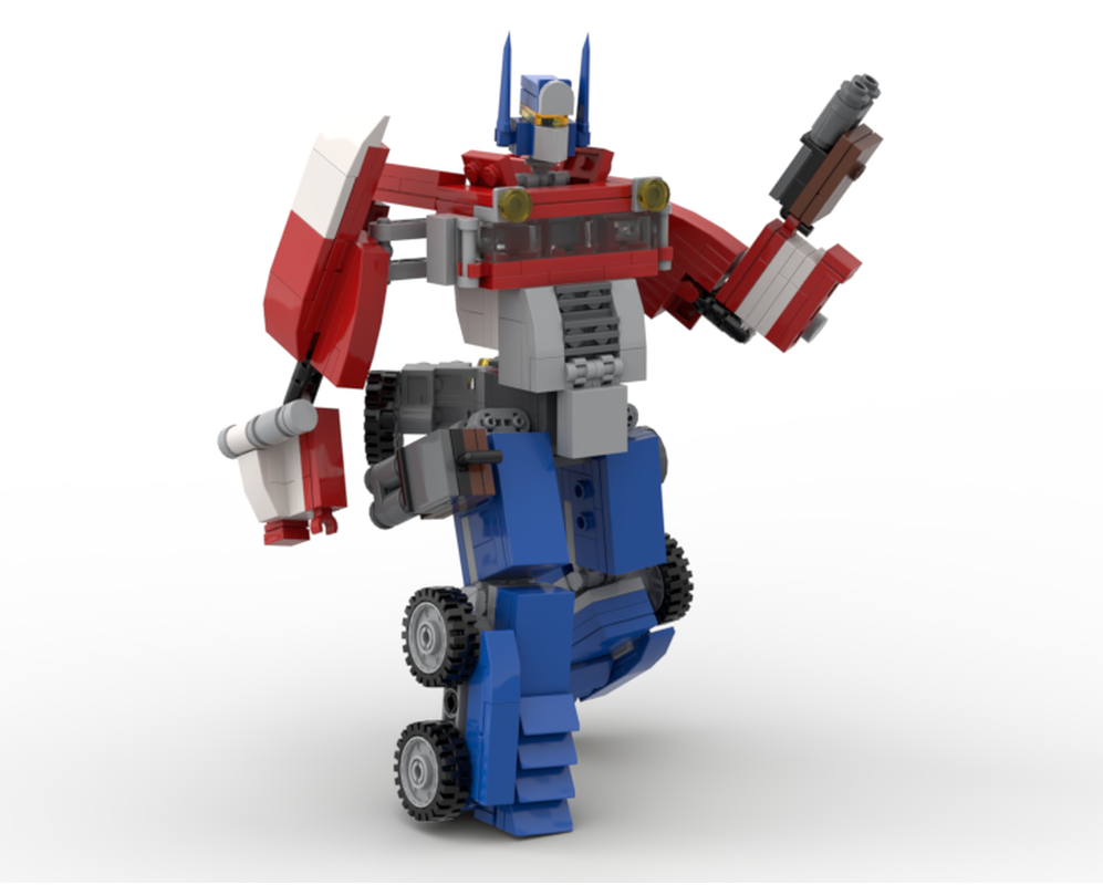 LEGO MOC-244546 Lego Transformer- Optimus Prime by TheScholarlyFool ...