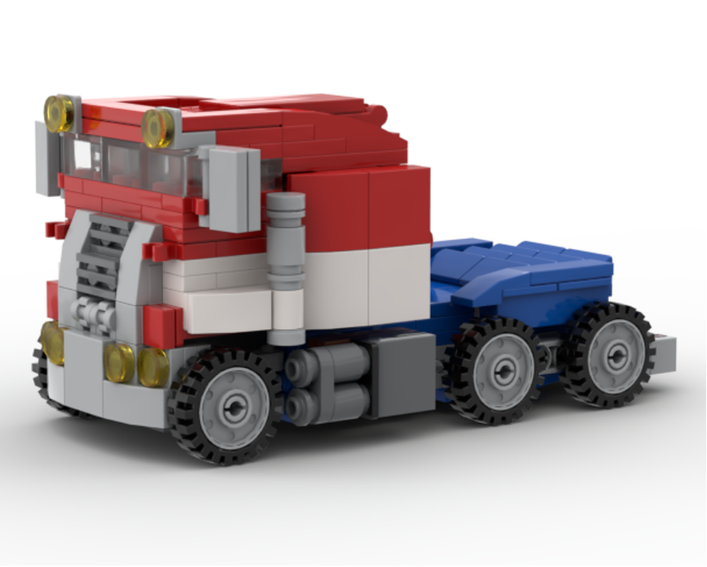 LEGO MOC-244546 Lego Transformer- Optimus Prime by TheScholarlyFool ...