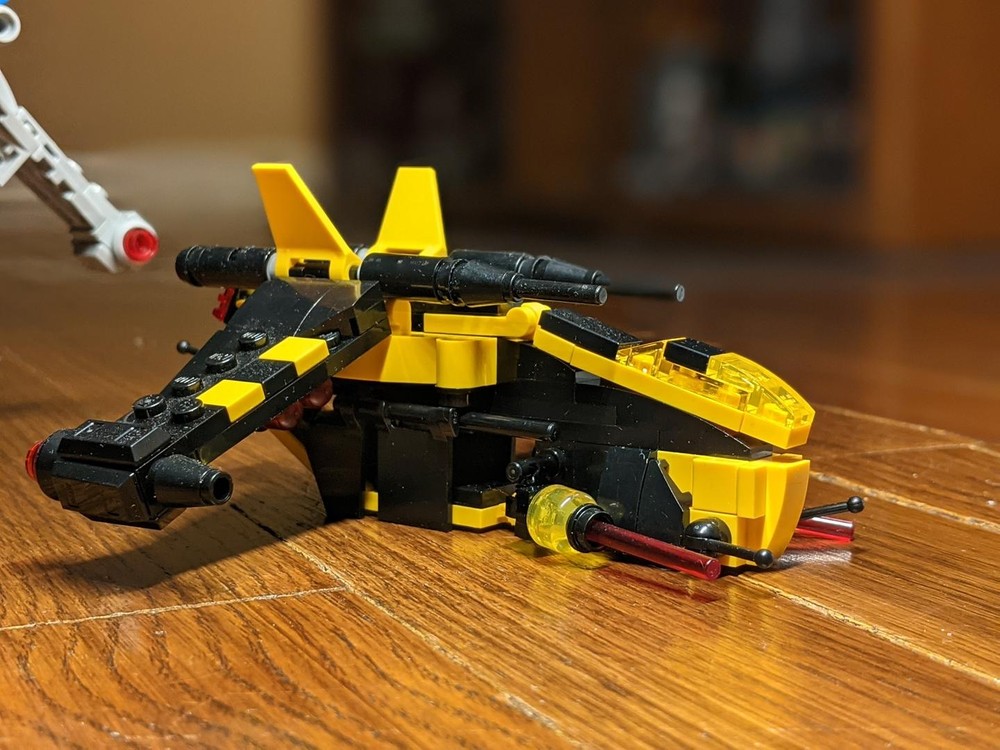 LEGO MOC Classic Space & Blacktron I Republic Gunships 1:144 - Mini by ...
