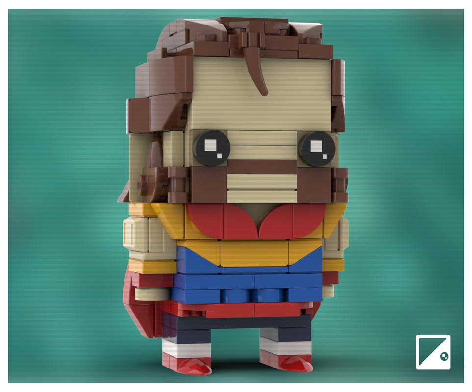 LEGO MOC-244563 Dispatch LEGO Brickheadz MOC ~ Phenomaman (The Phoenix ...