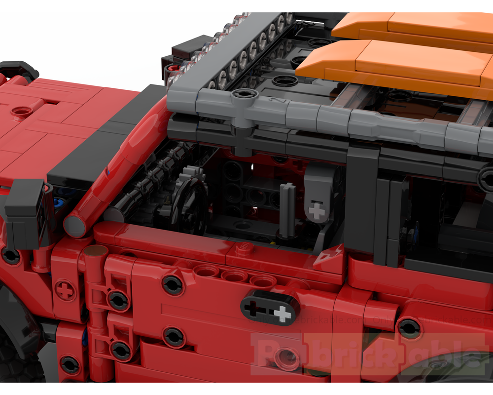 LEGO MOC-244580 42213 Steering + Gearbox Mod by etaleTechnic ...