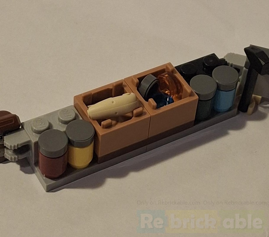 LEGO MOC-244601 Long Workbench #3 by YobitheJobi | Rebrickable - Build ...