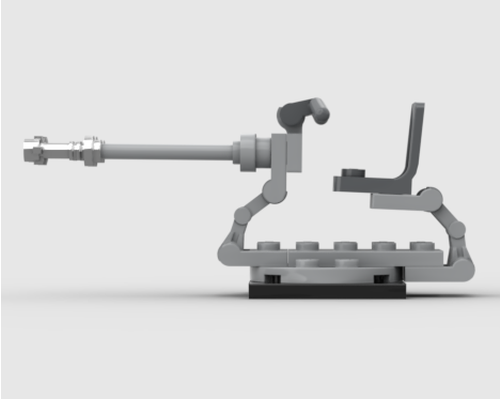 LEGO MOC Machine Gun by Plain_Demon | Rebrickable - Build with LEGO