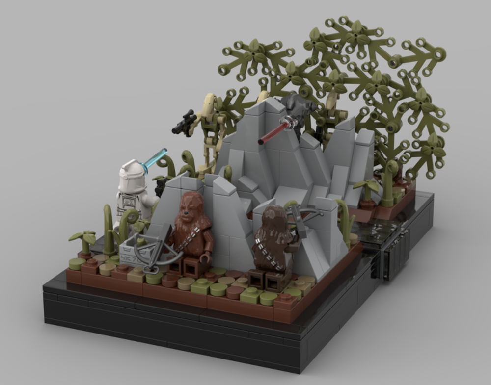 LEGO MOC-244622 Kashyyyk battle (updated version) by User13 ...
