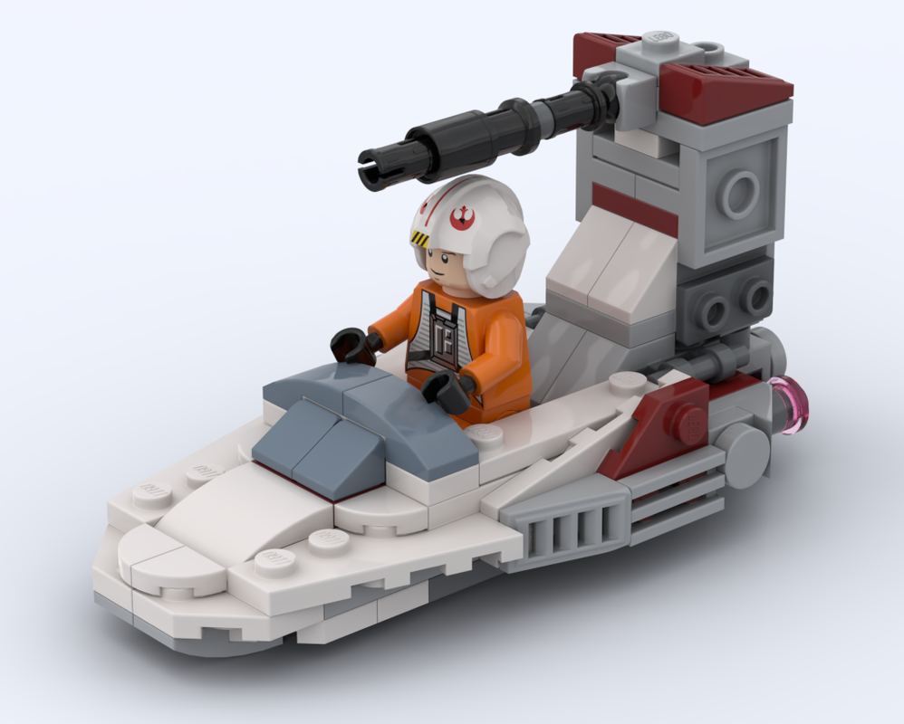 LEGO MOC Rebel Scout Speeder 75390 Alternate Build by CalebTheCollector ...