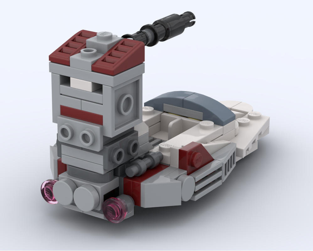LEGO MOC Rebel Scout Speeder 75390 Alternate Build by CalebTheCollector ...