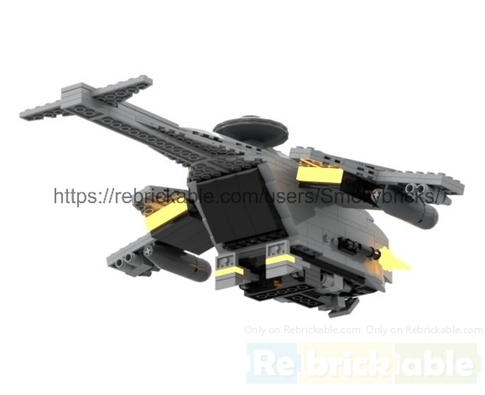 LEGO MOC UF-9 Skylark by Smellybricks | Rebrickable - Build with LEGO