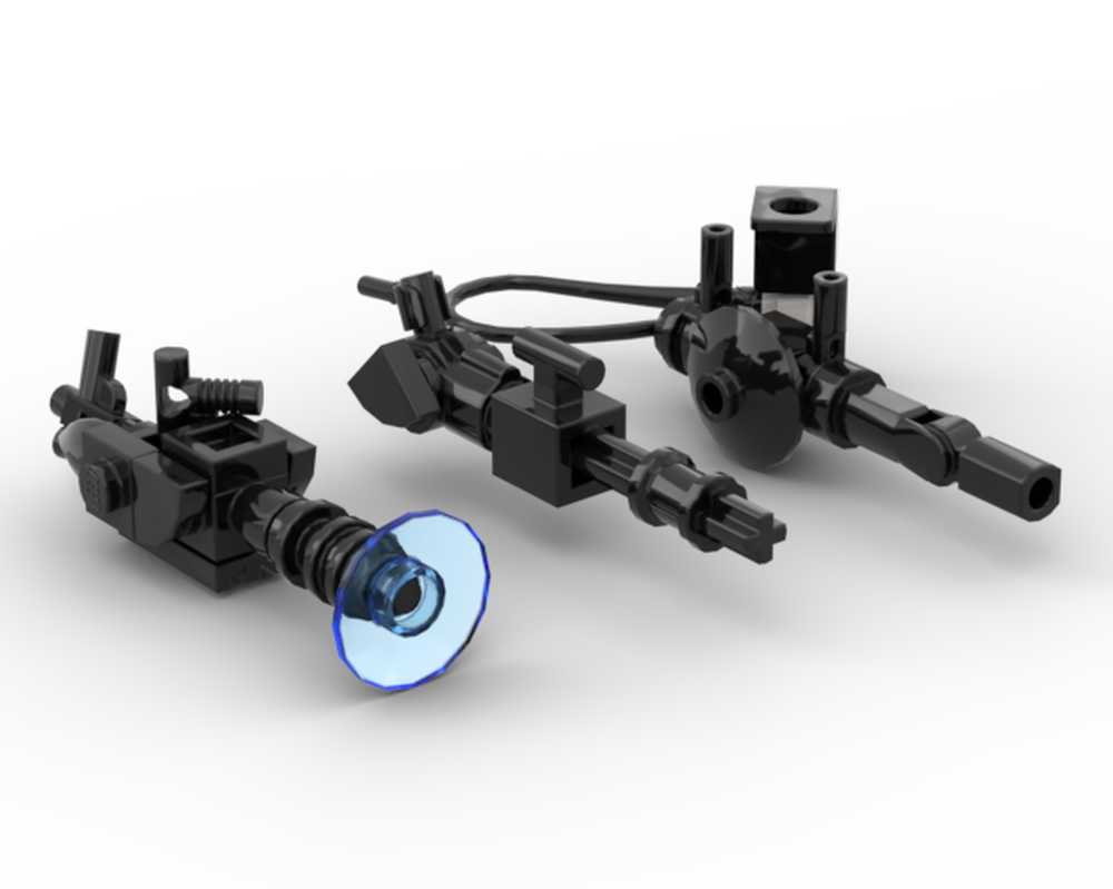 LEGO MOC clone blasters by Sith_jar_jar_builds | Rebrickable - Build ...