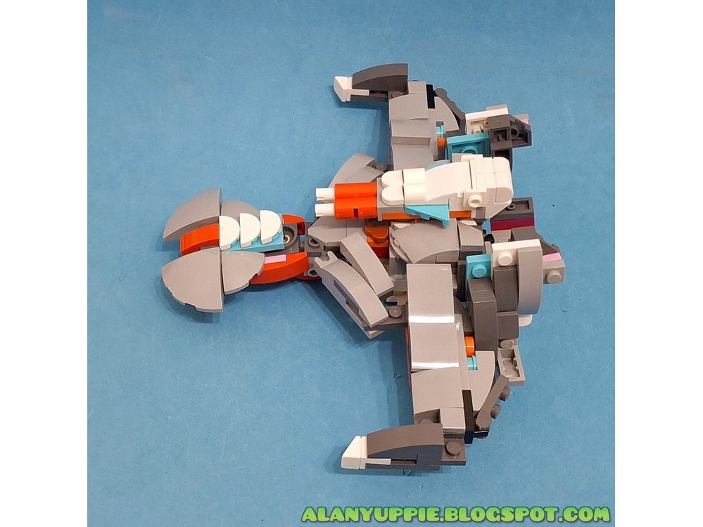 LEGO MOC-244658 Megatron (Transformers Prime) using LEGO Creator 31163 ...