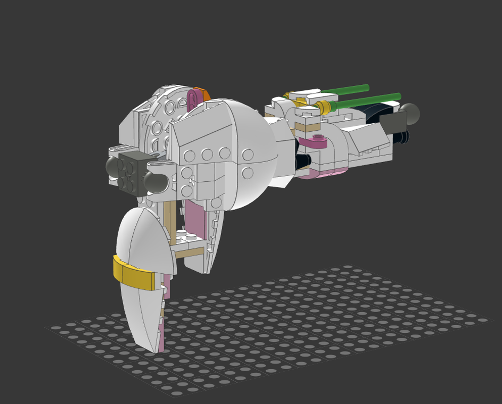 LEGO MOC-244667 High Tech Plasma Blaster Alternate Build set (31133) by ...