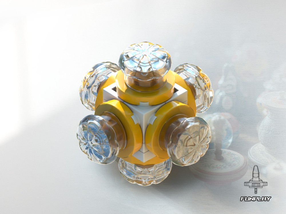 LEGO MOC Spinning Top #35 Hat Ball by Agilinzzz | Rebrickable - Build ...
