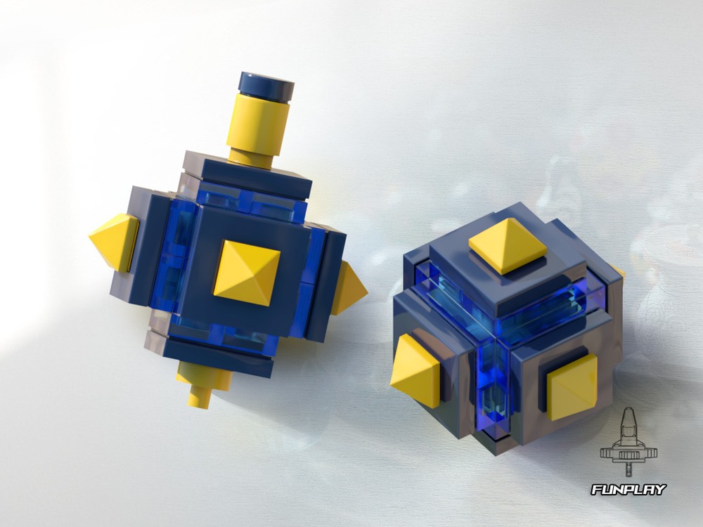 LEGO MOC Spinning Top #36 Hammer by Agilinzzz | Rebrickable - Build ...