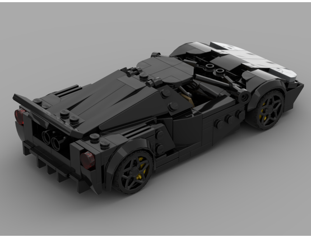 LEGO MOC 2017 Ford GT by Haydeez. | Rebrickable - Build with LEGO