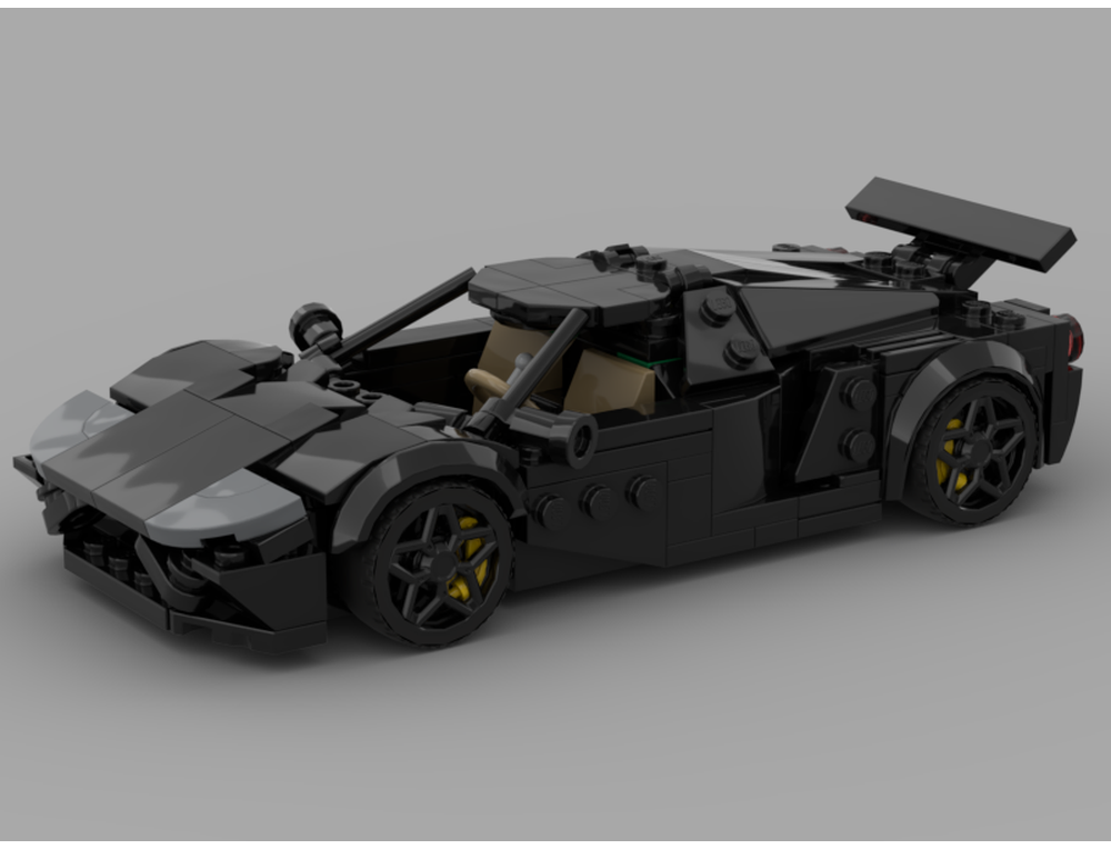 LEGO MOC 2017 Ford GT by Haydeez. | Rebrickable - Build with LEGO