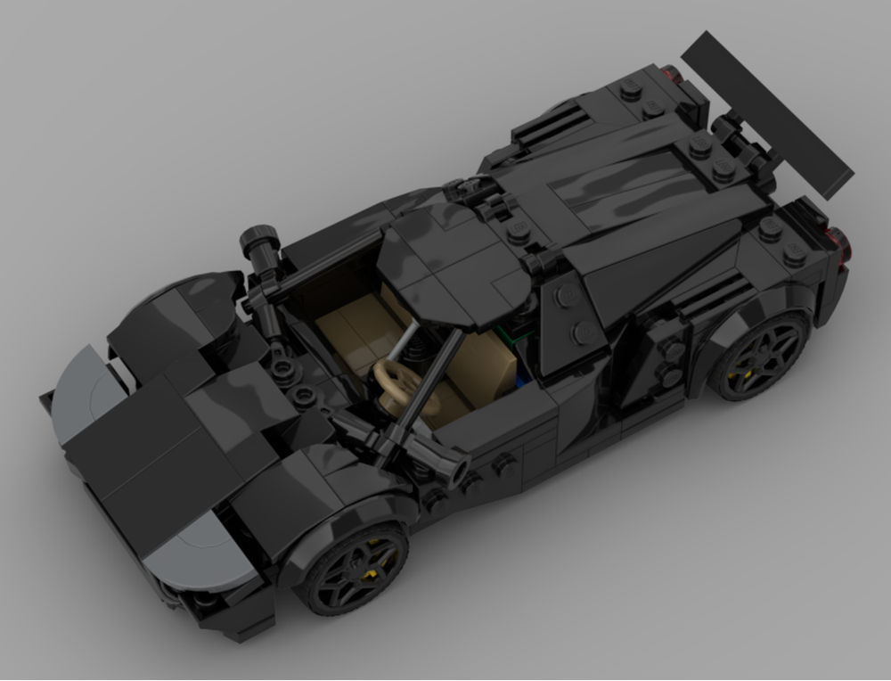 LEGO MOC 2017 Ford GT by Haydeez. | Rebrickable - Build with LEGO