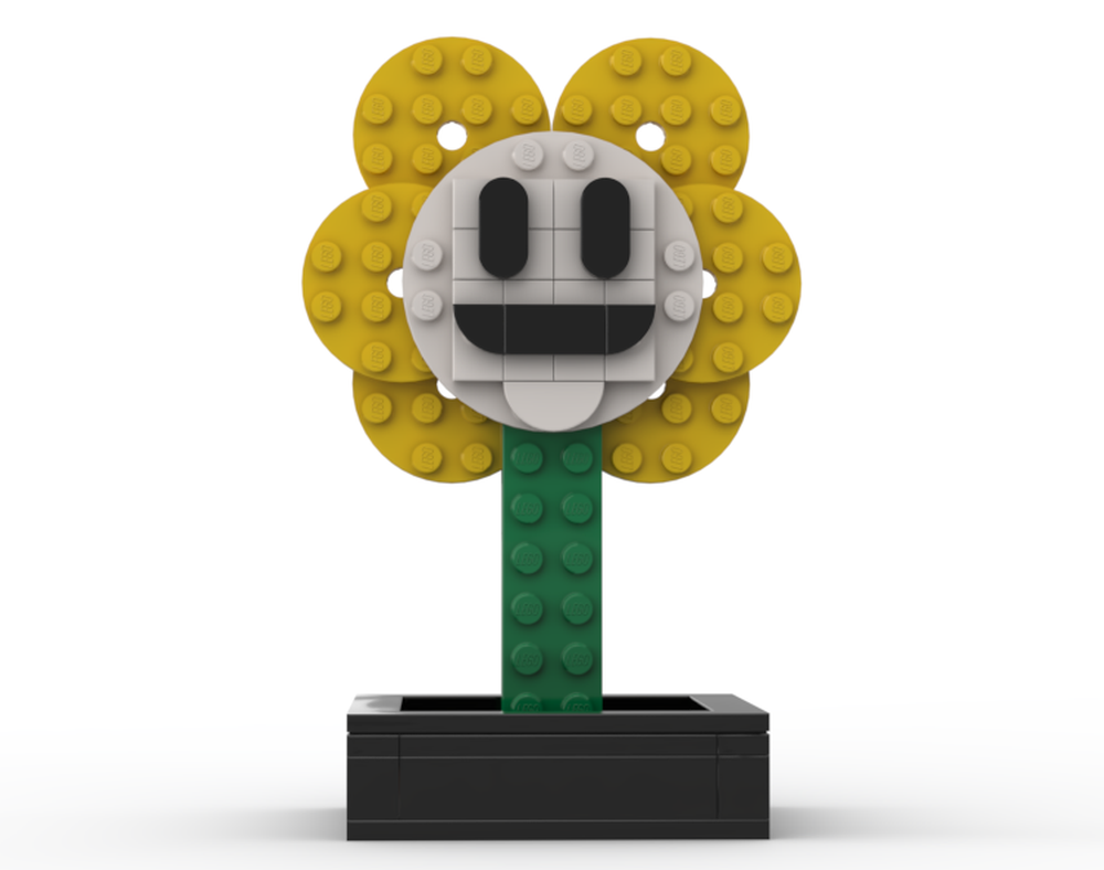LEGO MOC-244713 undertale: flowey the flower by Chipsqueak ...
