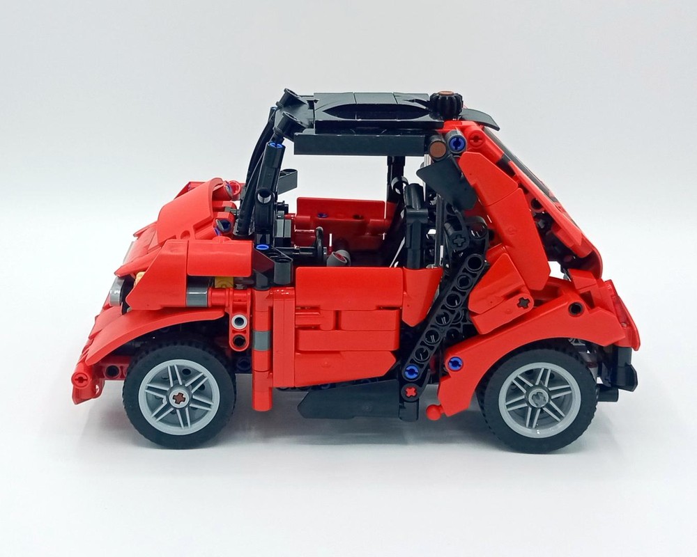 LEGO MOC 42212 Smart Fortwo by Nequmodiva | Rebrickable - Build with LEGO
