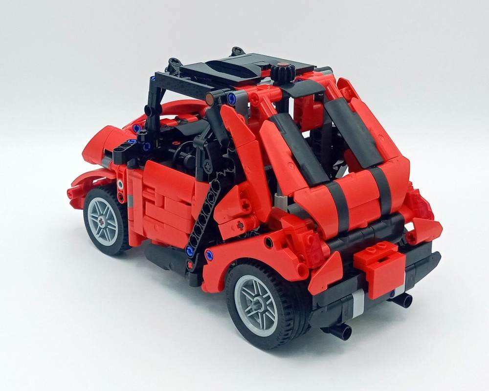 LEGO MOC 42212 Smart Fortwo by Nequmodiva | Rebrickable - Build with LEGO