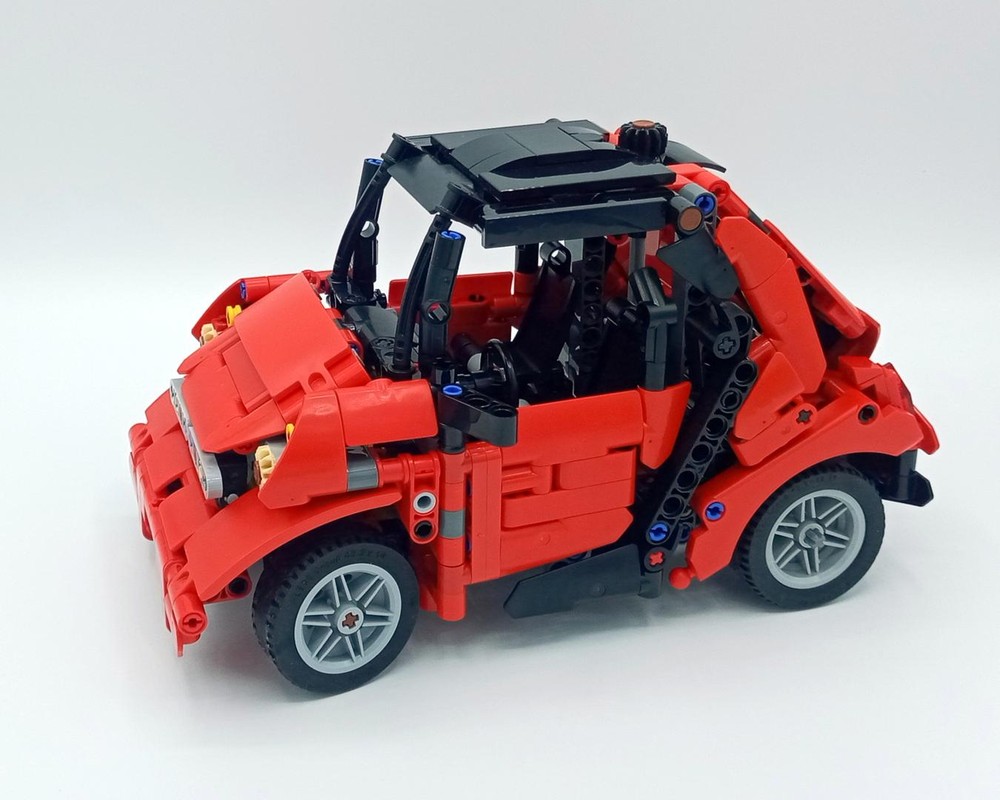 LEGO MOC 42212 Smart Fortwo by Nequmodiva | Rebrickable - Build with LEGO