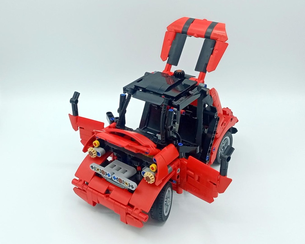 LEGO MOC 42212 Smart Fortwo by Nequmodiva | Rebrickable - Build with LEGO