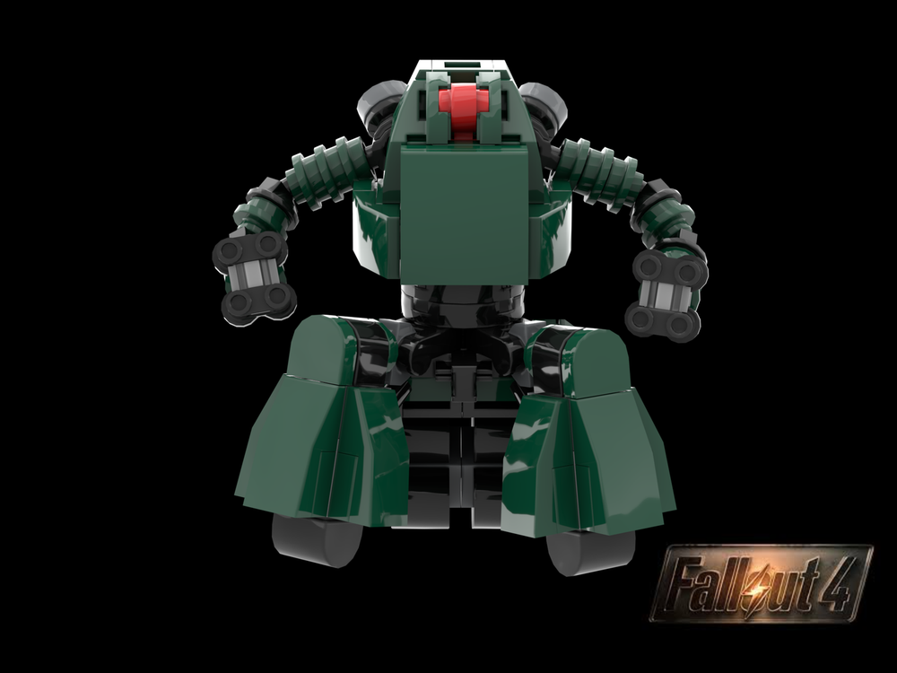 LEGO MOC Fallout 4 Sentry Bot by Rossco311 | Rebrickable - Build with LEGO