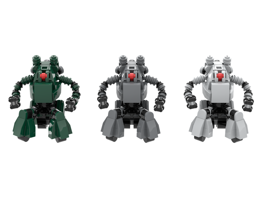 LEGO MOC Fallout 4 Sentry Bot by Rossco311 | Rebrickable - Build with LEGO