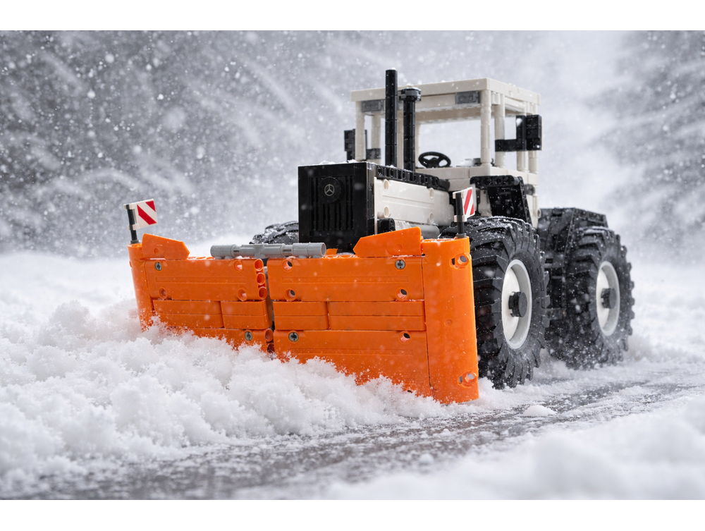 LEGO MOC-244812 Snow Plow by JF551 | Rebrickable - Build with LEGO