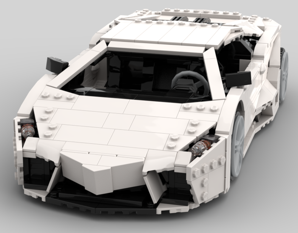 LEGO MOC Lamborghini Reventon by Arisa | Rebrickable - Build with LEGO