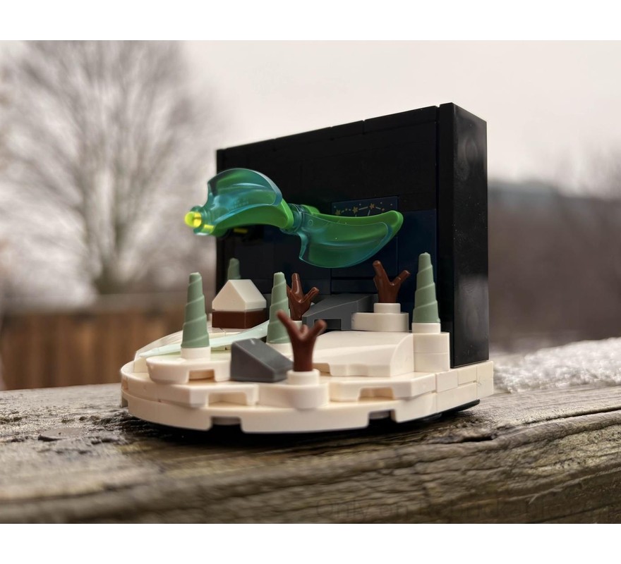 LEGO MOC-244850 Northern Lights Winter Wonderland Diorama by ...