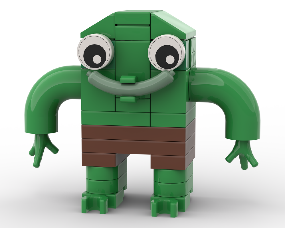 LEGO MOC-244862 Mr. Frog (Smiling Friends) by Prirmose12345 ...