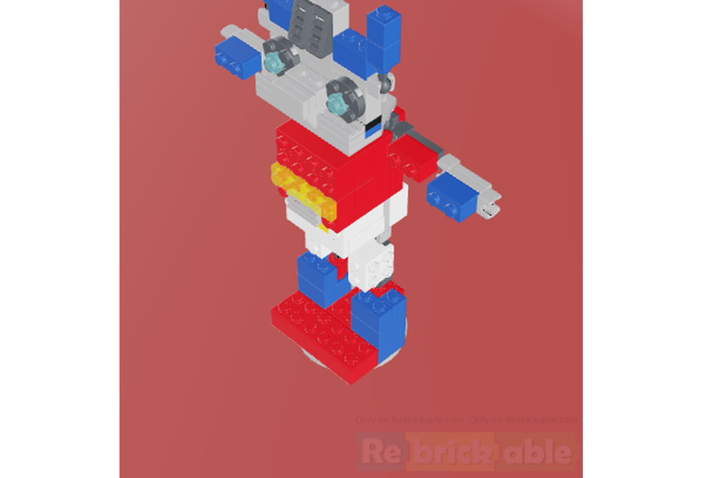 LEGO MOC posable Optimus prime by nfrealmusic13 productions ...