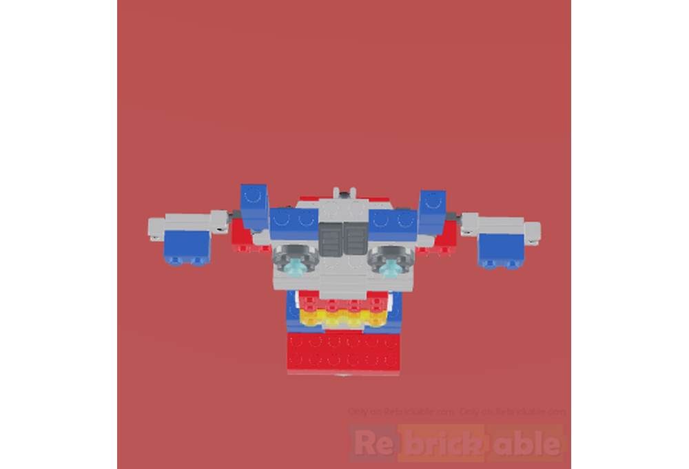 LEGO MOC posable Optimus prime by nfrealmusic13 productions ...