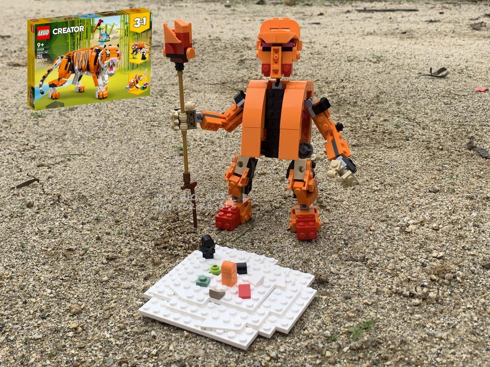 LEGO MOC-244891 Legend Keeper - a Bionicle tribute, alt build of 31129 ...