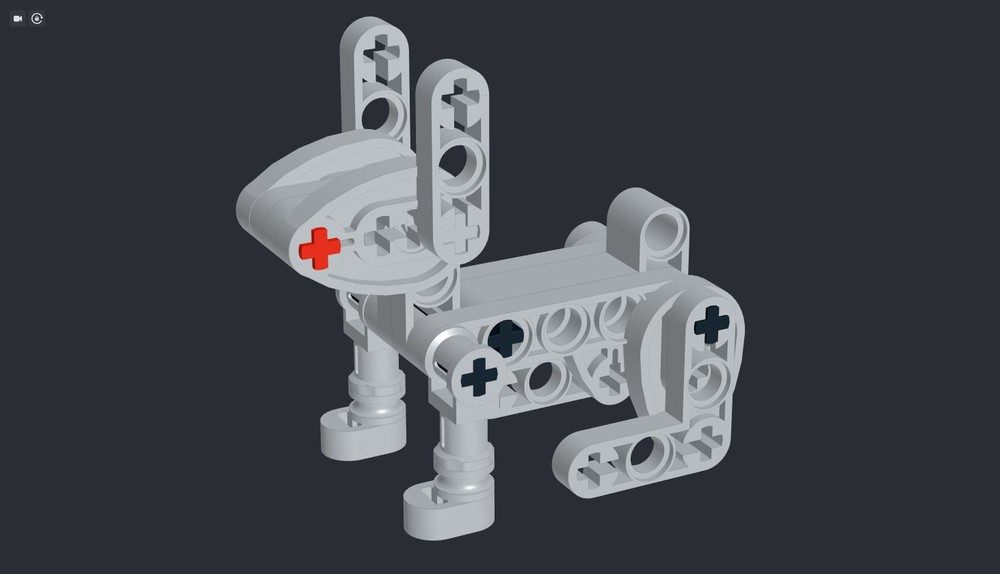 LEGO MOC Bunny by jwheidmeijer | Rebrickable - Build with LEGO