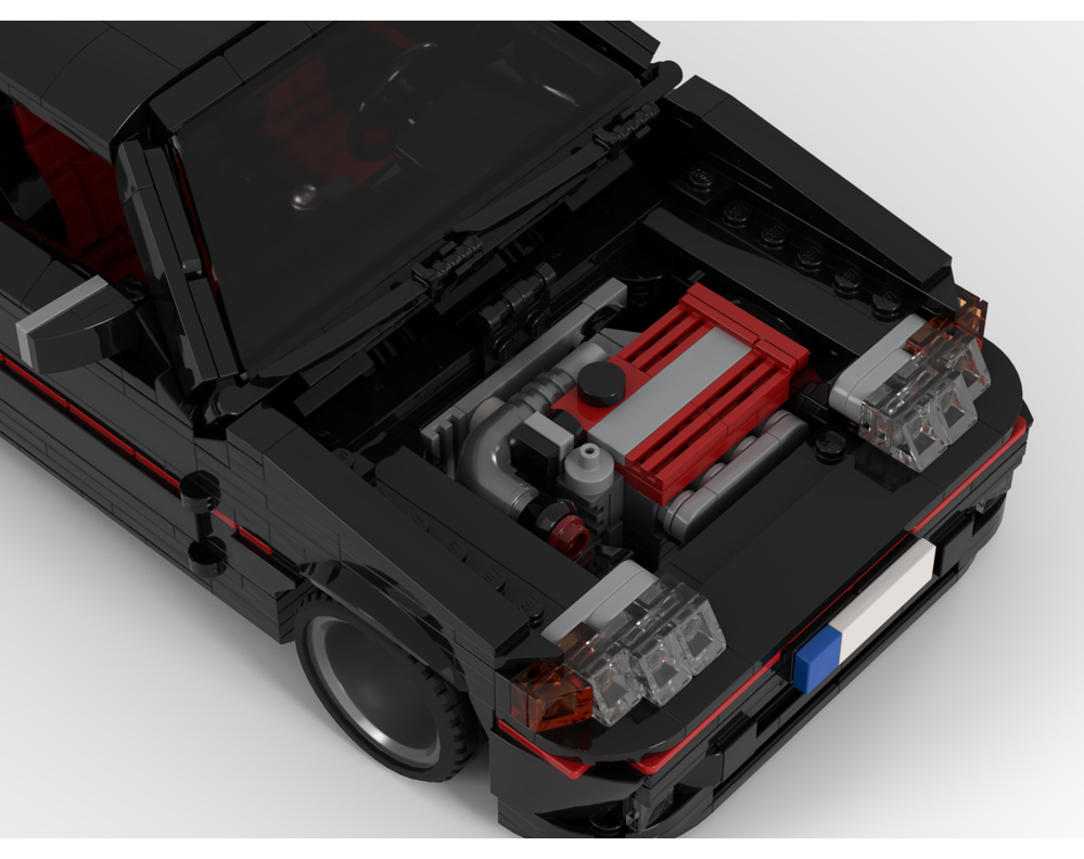 LEGO MOC-244931 Honda CRX Tuned MOD by Linse | Rebrickable - Build with ...