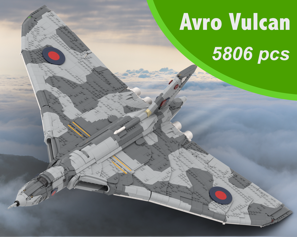 LEGO MOC-244945 Avro Vulcan by Al3xW40 | Rebrickable - Build with LEGO