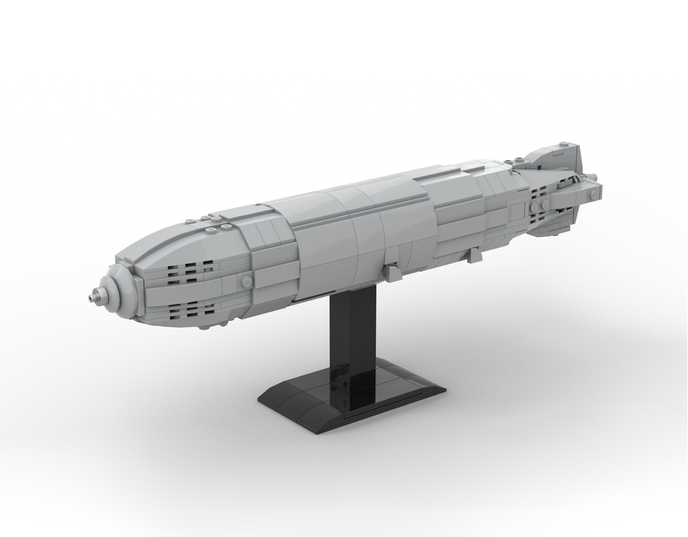 LEGO MOC-244948 LZ-129 Hindenburg 1:800 Scale by sea2sea | Rebrickable ...