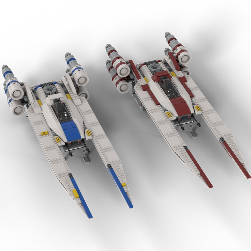 LEGO MOC Refit Version of U Wing Starfighter by sw0608frb | Rebrickable ...