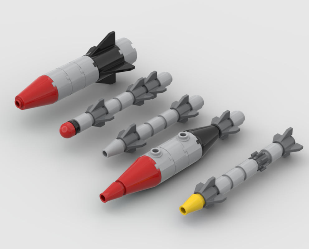 LEGO MOC-244959 Missiles by Plain_Demon | Rebrickable - Build with LEGO