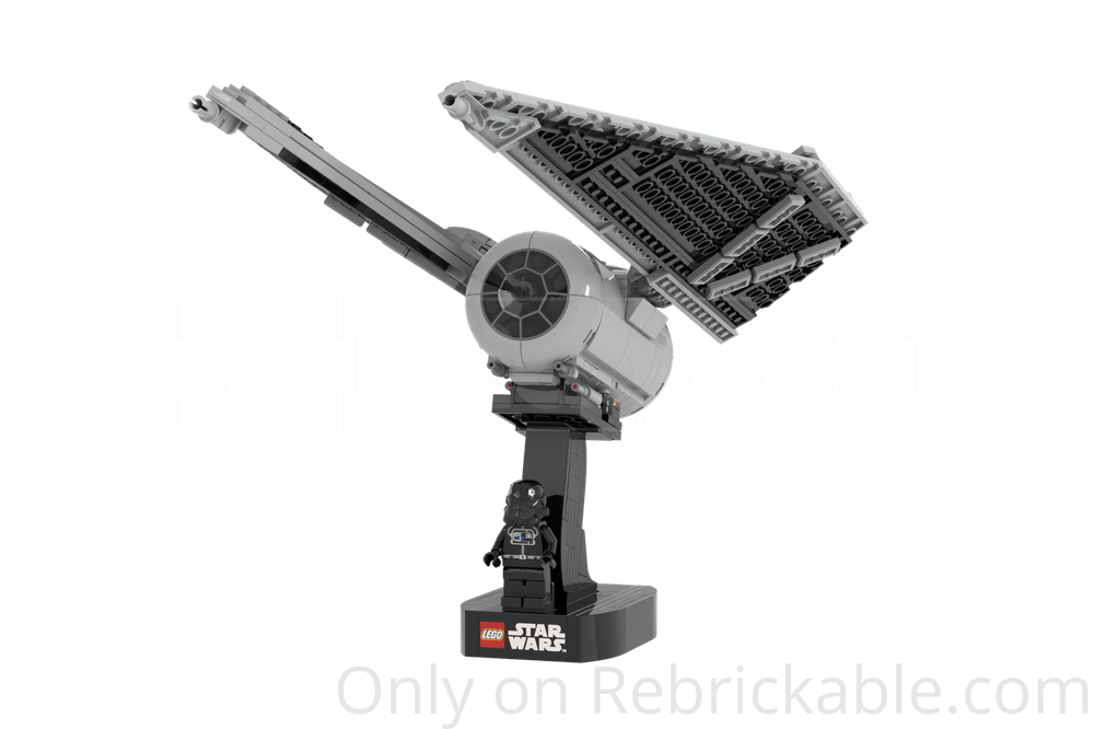 LEGO MOC TIE Striker - Flight stand by Pixelated Brick | Rebrickable ...