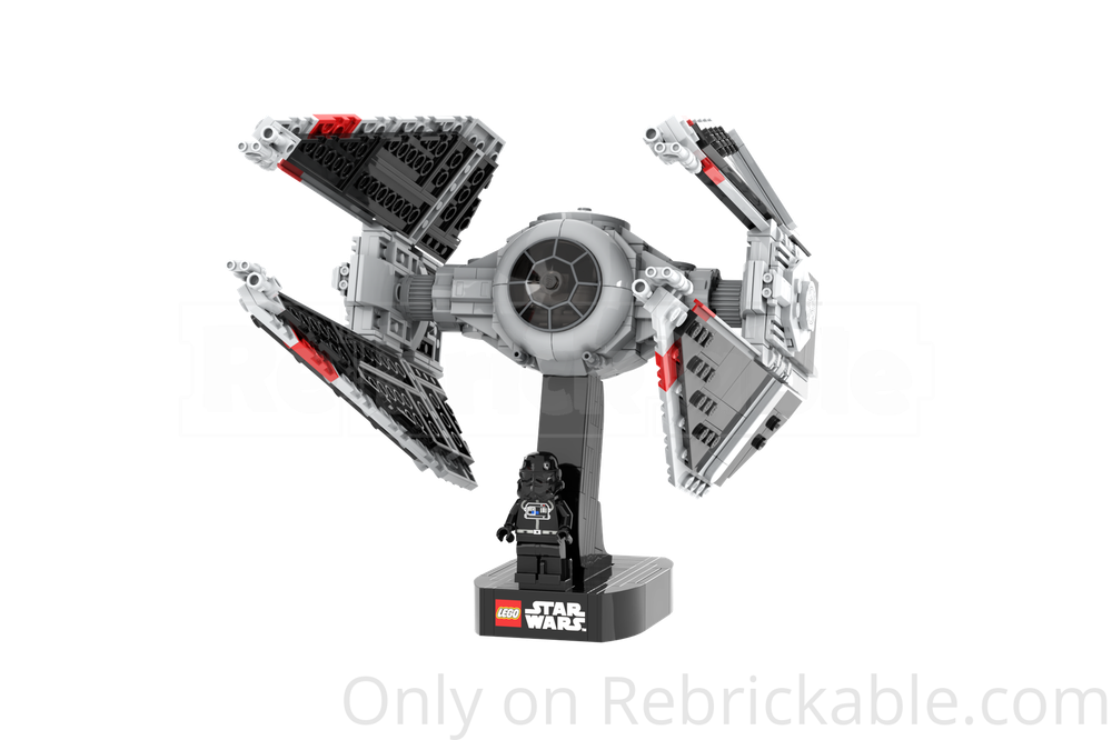 LEGO MOC-244972 Flight stand for 2.0 Twin Ion Engine Fighter and ...