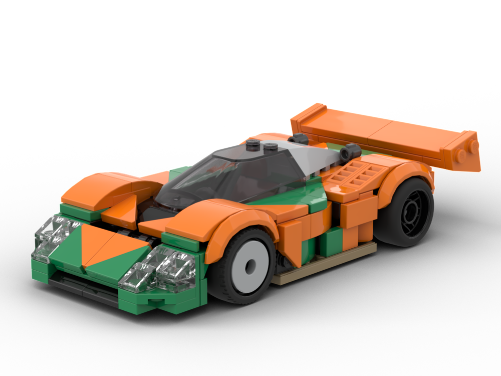 LEGO MOC-244974 Mazda 787B #55 by Storkborgm | Rebrickable - Build with ...
